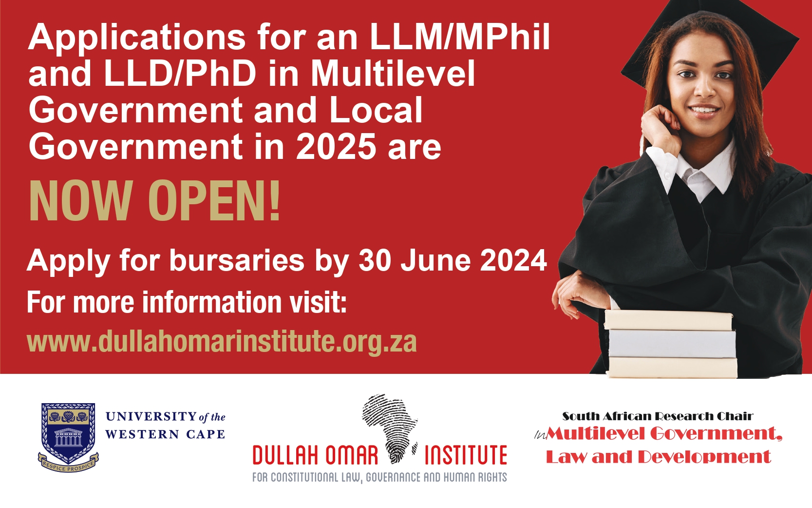 Applications for an LLM/MPhil and LLD/PhD in Multilevel Government and Local Government in 2025 ...